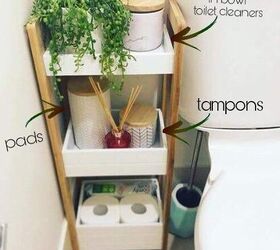 Cute Bathroom Storage Solutions for Sanitary Pads | Redesign
