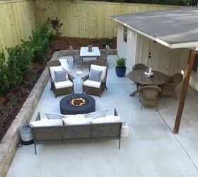 Behind the Scenes: How to Turn a Spacious Patio Into an Intimate Oasis ...