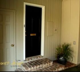 How to Transform a Back Entrance & Hide a Fuse Box | Redesign
