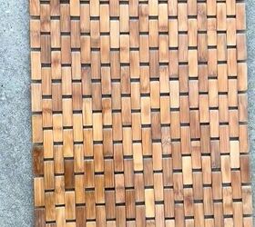 Time for an Upcycle: How I Reworked a Bath Mat Into Designer Décor ...