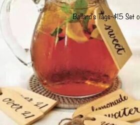 DIY Beverage Tags: Ballard Designs Inspired | Redesign