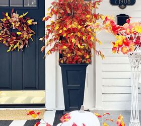 Fall Porch Decorating Ideas On the Back Porch | Redesign