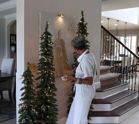 DIY Christmas Decor: Custom Mirror Swags and Entryway Inspiration ...