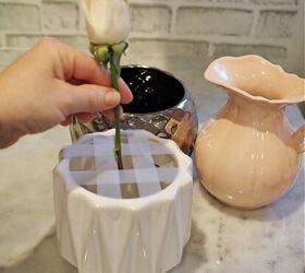 How to Arrange Grocery Store Roses in a Vase | DIY Hack | Redesign
