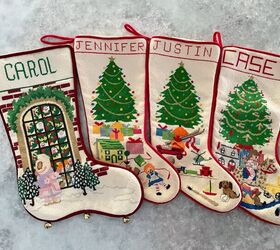 Christmas Stocking Display Ideas (With or Without a Mantel) | Redesign