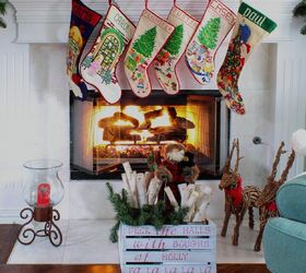 Christmas Stocking Display Ideas (With or Without a Mantel) | Redesign