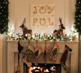 Christmas Stocking Display Ideas (With or Without a Mantel) | Redesign
