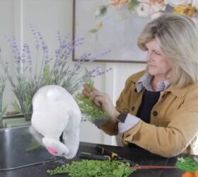 Cute DIY Easter Bunny Table Decoration Tutorial | Redesign