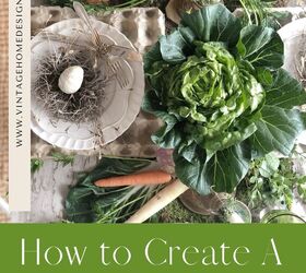 How to Create a Spring Tablescape - Farmers Market Style | Redesign